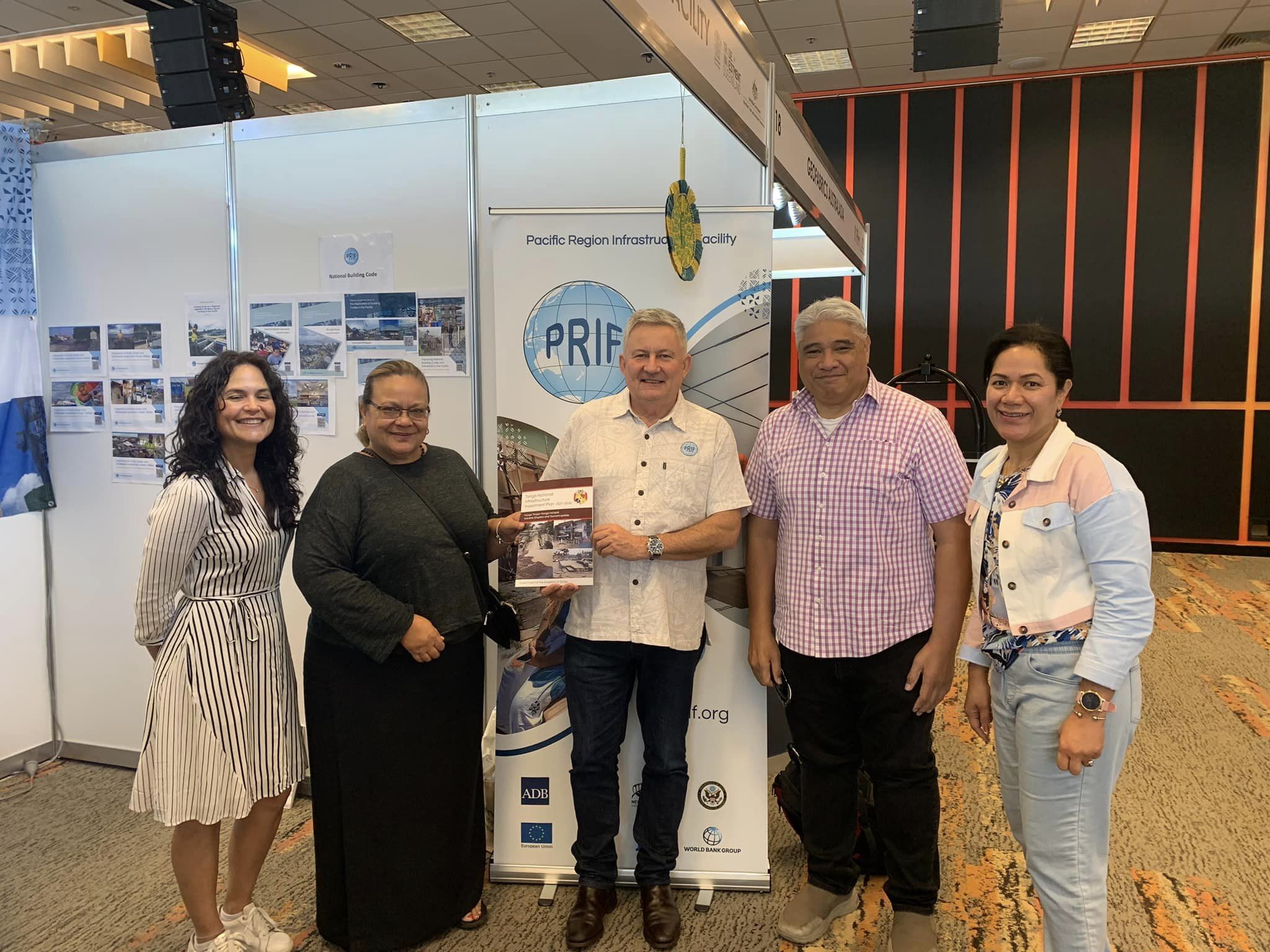 PRIF welcomes Tonga Chamber of Commerce & Industry President and Vice